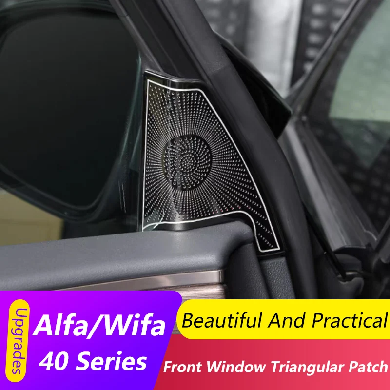 2023 2024 2025 Alphard Vellfire 40 Series Stainless Steel Front Window ...