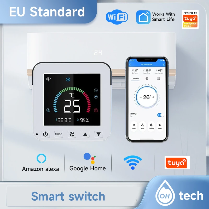 Tuya-WiFi-Air-Conditioner-Thermostat-IR-Temperature-Humidity-Infrared ...