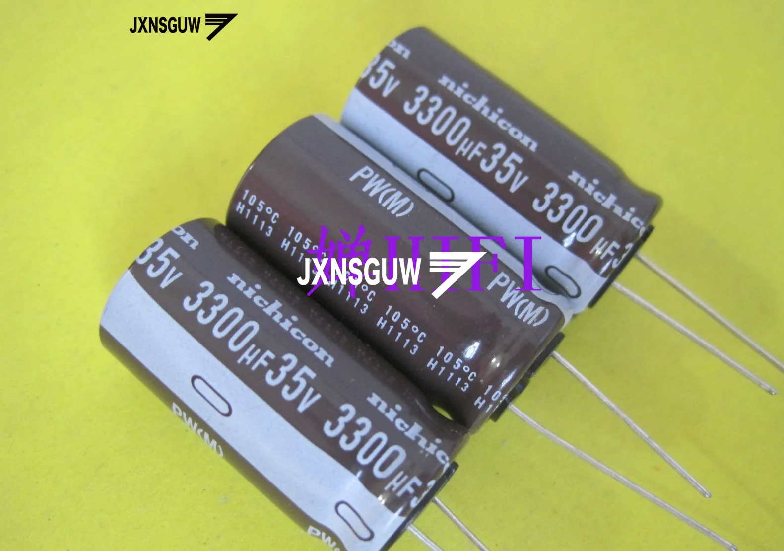10PCS/lot original japan NICHICON PW 35V3300UF 18X35MM 3300UF 35V ...