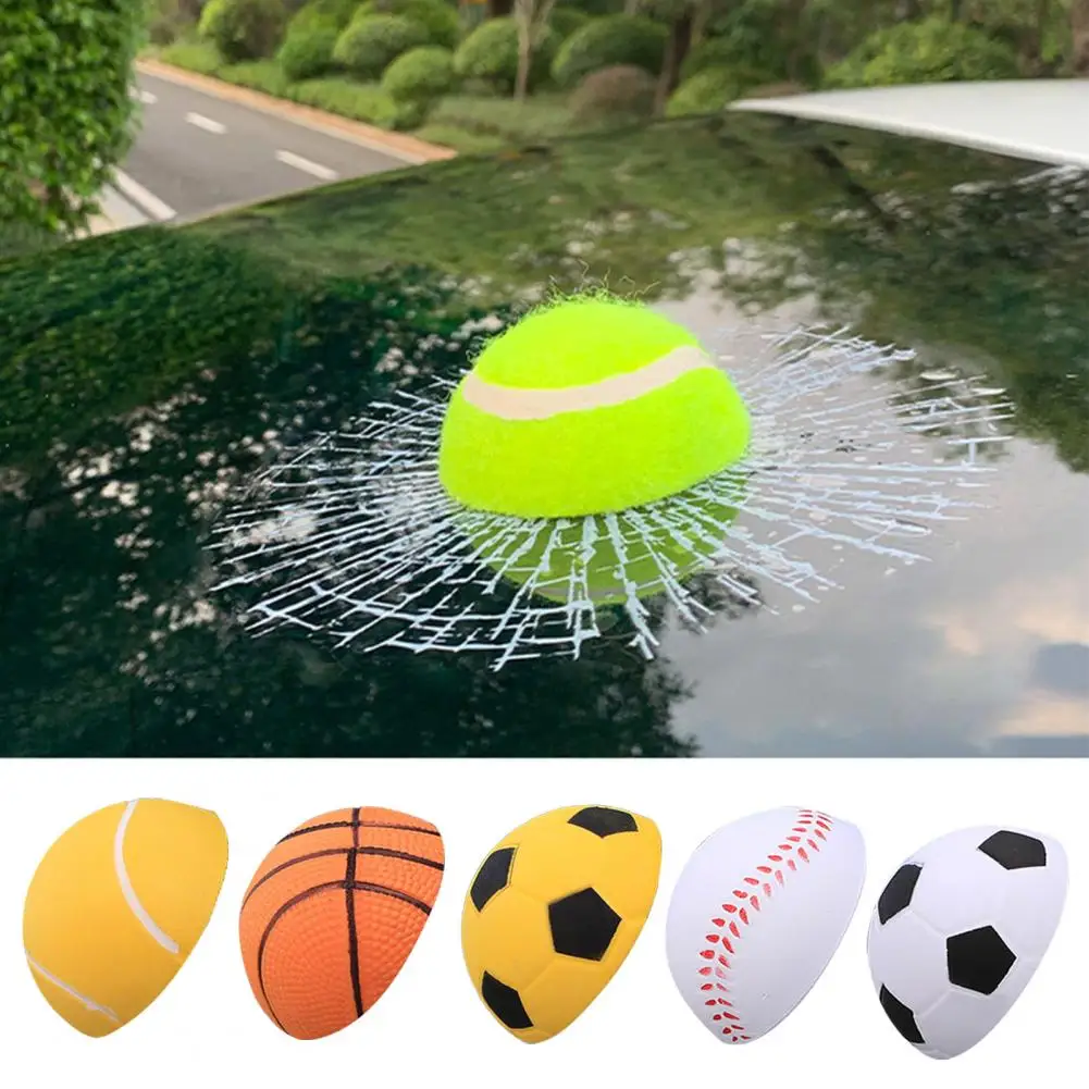 April-Fools-Day-Prank-Tools-3d-Tennis-Ball-Car-Sticker-Set-Shattered ...
