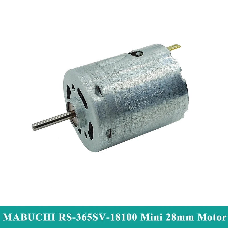 Mabuchi RS-365SV-18100 Mini 28mm Electric Motor DC 12V 18V 24V 18800RPM ...
