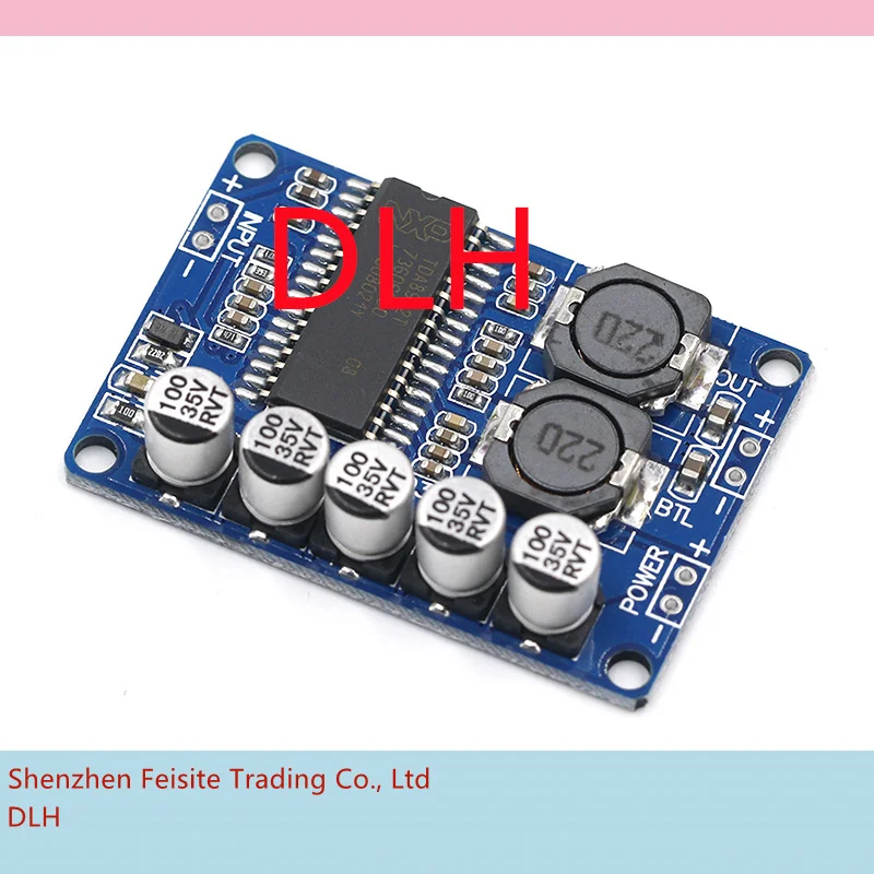 1pcs Digital power amplifier board module 35w mono amplifier module High power TDA8932 low power ...