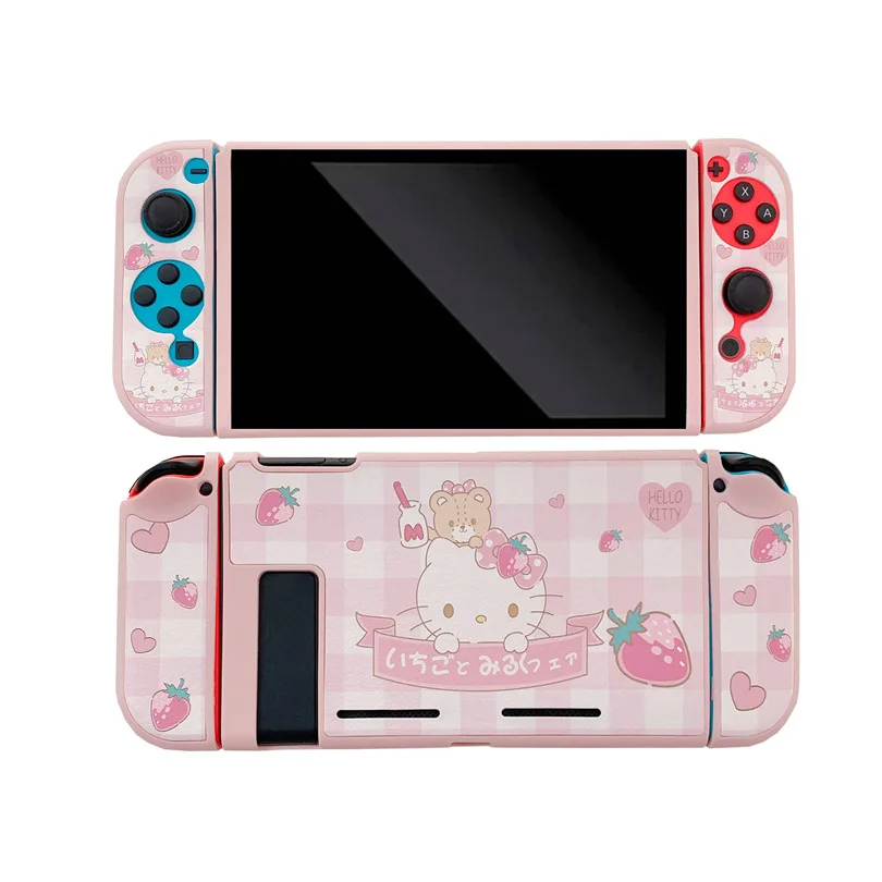 MINISO-Sanrio-Hello-Kitty-funda-protectora-de-TPU-suave-para-Nintendo ...