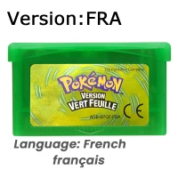 GBA Game Cartridge 32 Bit Video Game Console Card Emerald FireRed ...