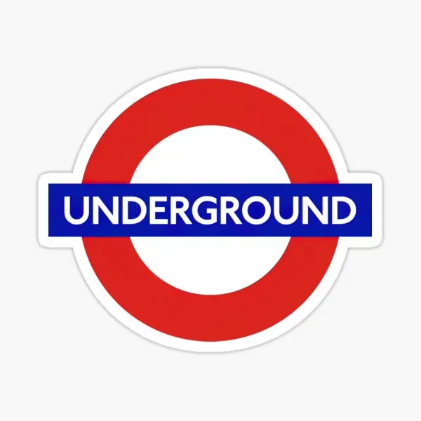 London-Underground-5PCS-Stickers-for-Cartoon-Decorations-Background ...