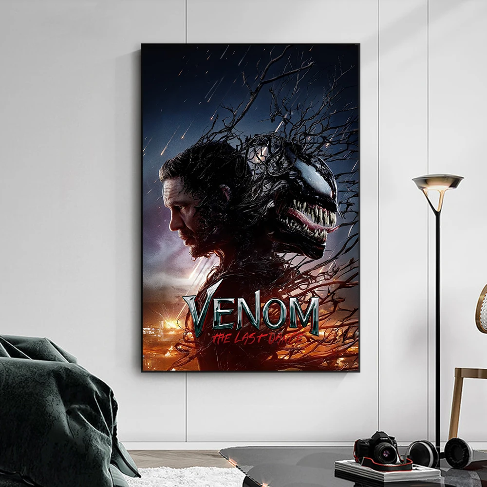 Disney-2024-Movie-Poster-Venom-The-Last-Dance-Canvas-Painting-Superhero ...