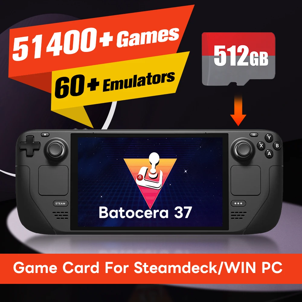 Batocera-Game-Card-For-Steamdeck-Windows-PC-WIN600-With-51400-Games-For ...