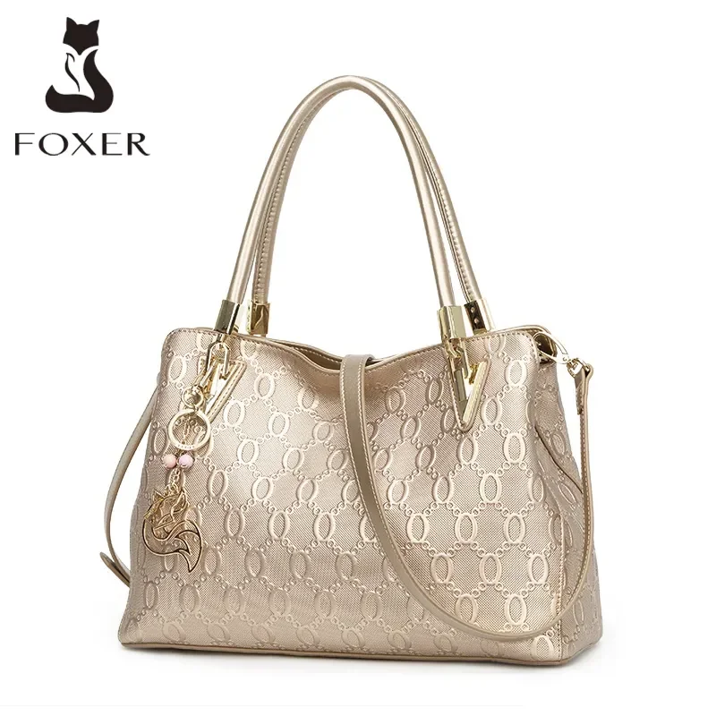 FOXER-Women-Big-Cowhide-Shoulder-Bag-Female-Split-Leather-Handbag ...