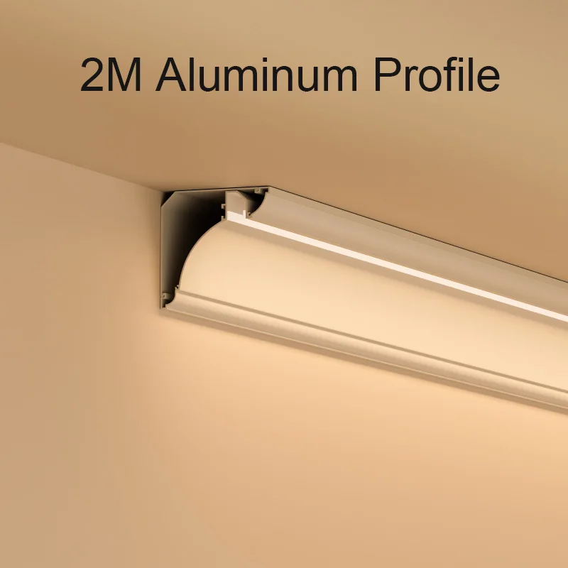Led-Aluminum-Profile-2m-Top-Corner-Linear-Light-Luminous-Gypsum-Ceiling ...