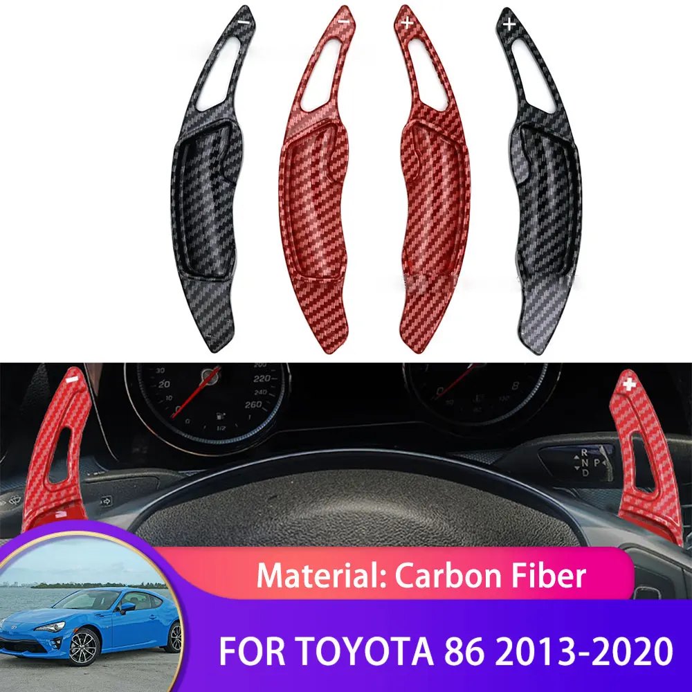 Carbon-Fiber-Shifter-Paddle-Shift-For-Toyota-86-Subaru-BRZ-Scion-FR-S ...