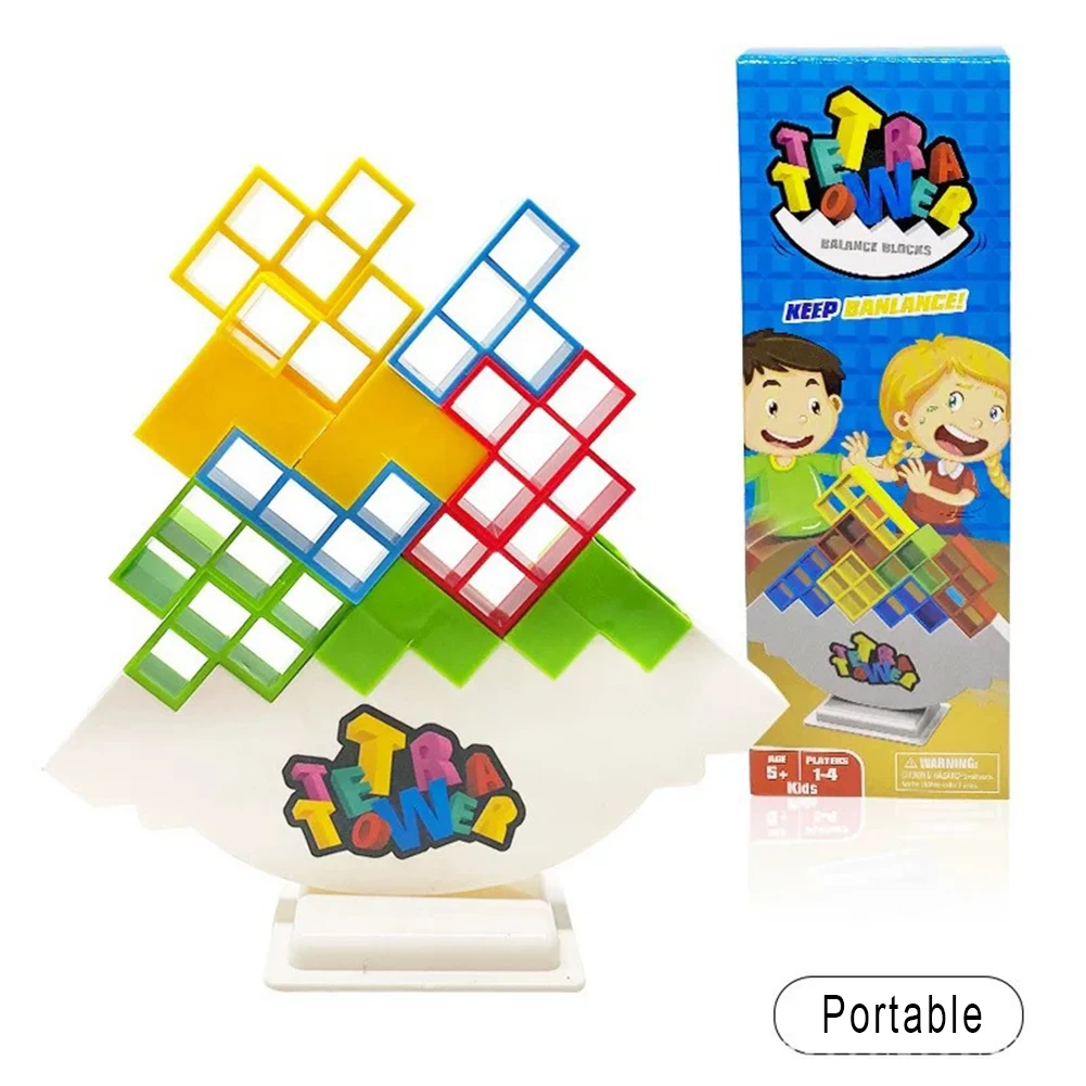 Tetra-Tower-Game-Stacking-Blocks-Stack-Building-Blocks-Balance-Puzzle ...