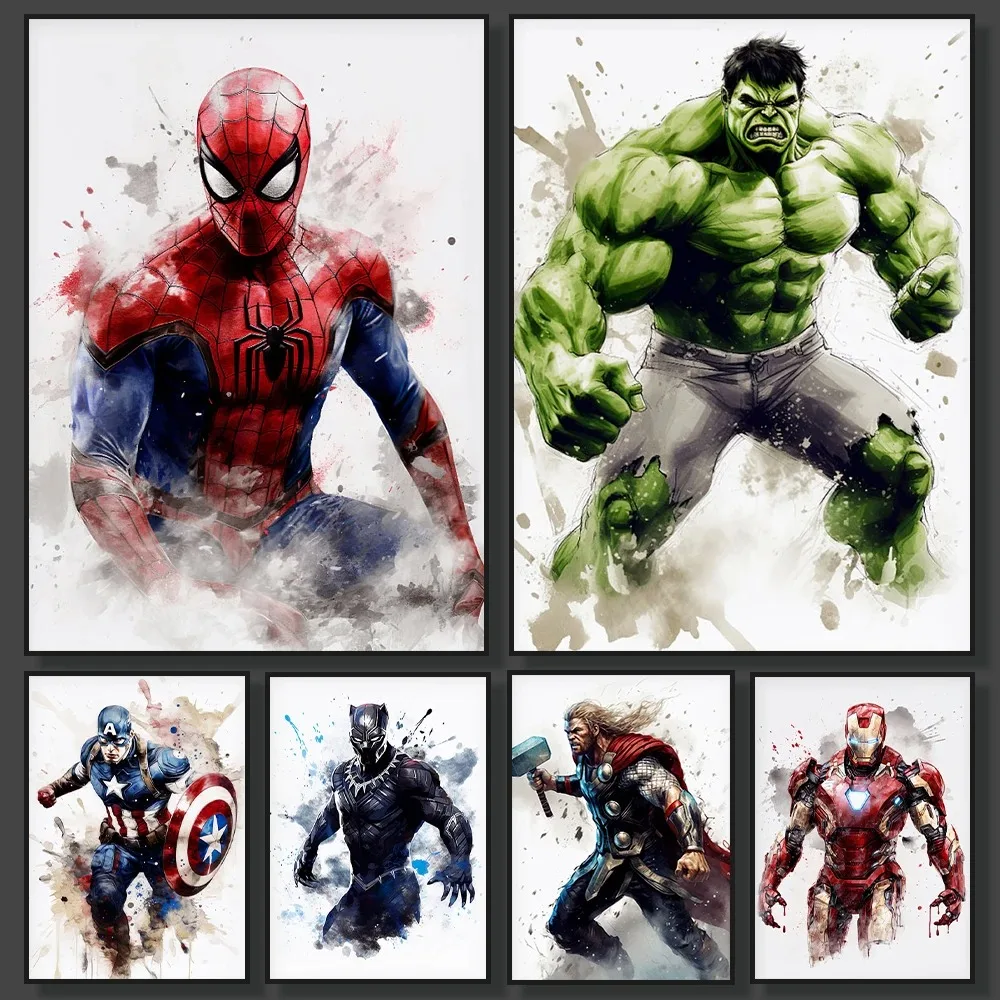 Miniso-Marvel-Superhero-Spider-Man-Iron-Man-Hulk-Captain-America-Thor ...
