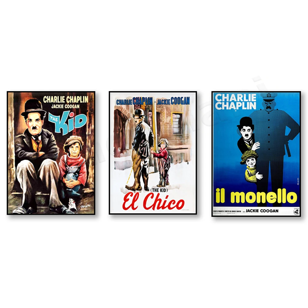 Charlie Chaplin The Kid Poster