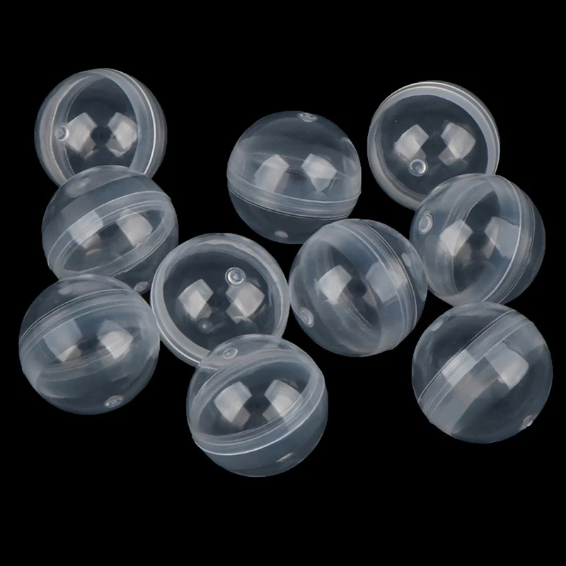 50PCS-28-32-45-50mm-Clear-Can-Open-Transparency-Plastic-Capsule-Toy ...
