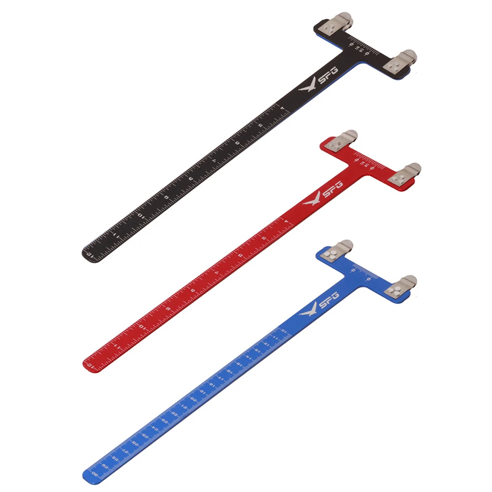 Metal-Archery-Bow-Measuring-T-Ruler-Archery-Measurement-Gauge-Outdoor ...