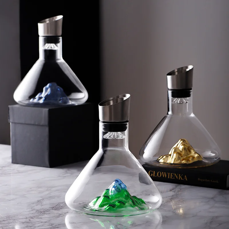 Wine-Decanter-1-5L-Decanter-Wine-Creative-Transparent-Iceberg-Design ...
