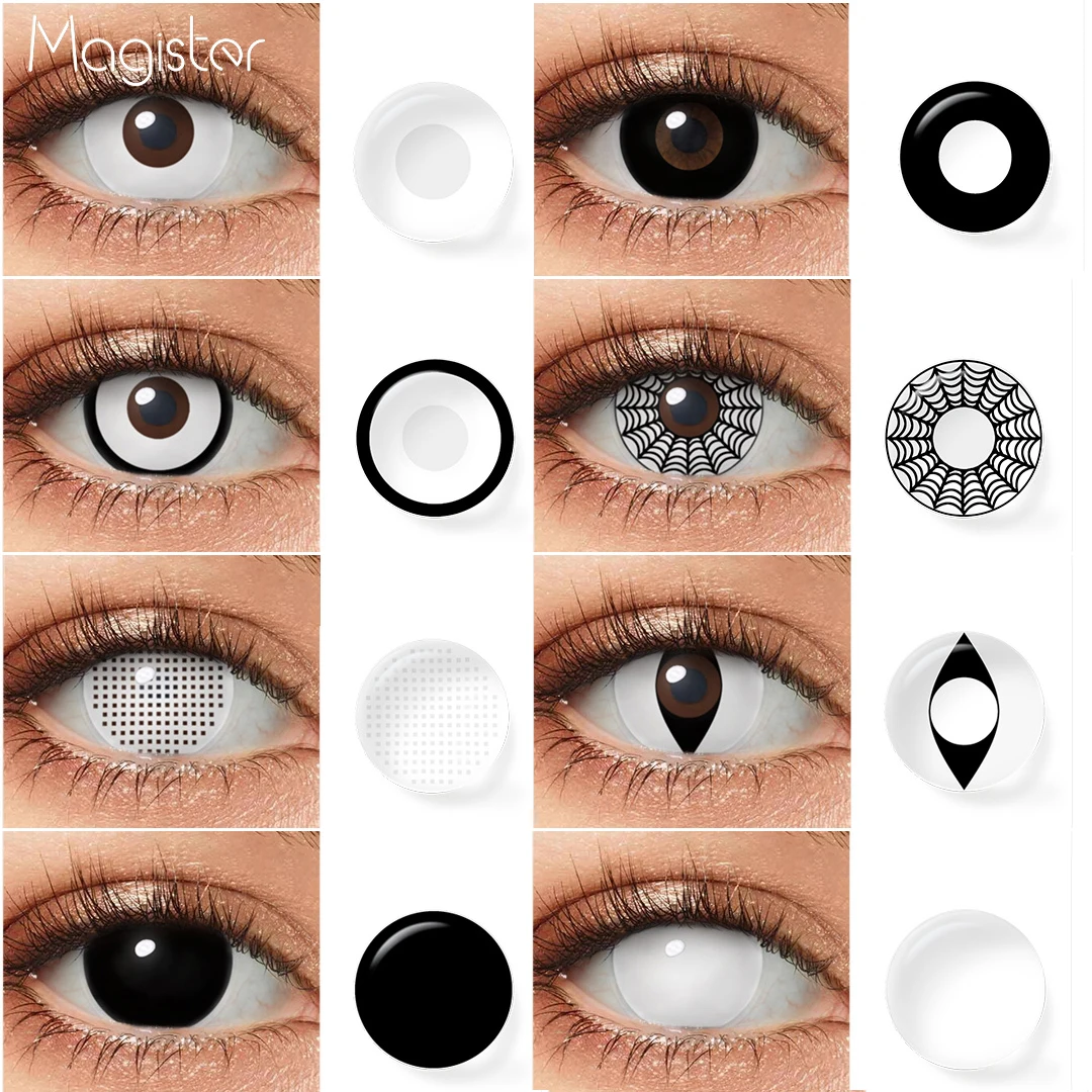 Blackout Eye Contacts