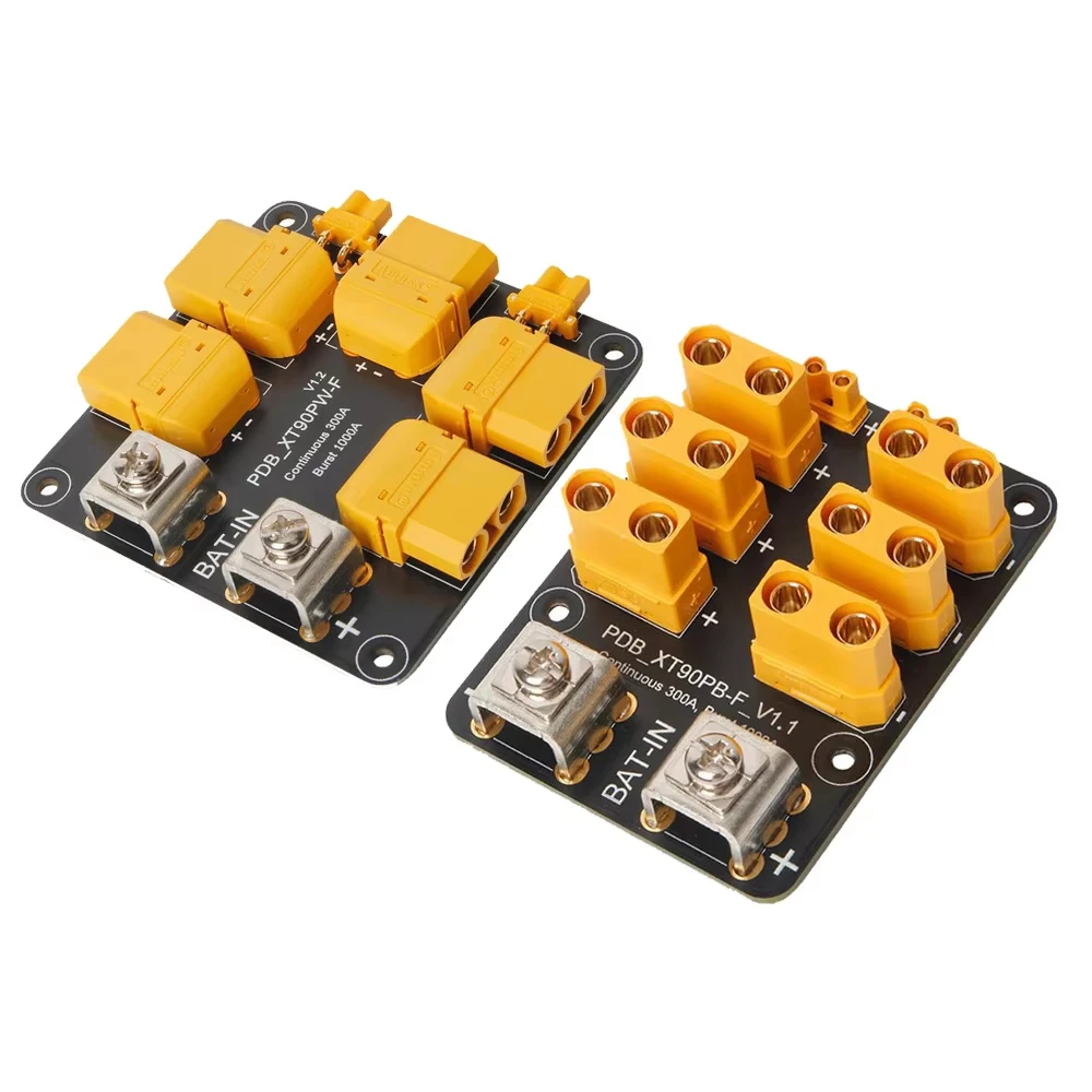 HolyBro 300A 전원 분배 모듈 PDB는 FPV 드론 쿼드콥터 ESC 배터리 부품용으로 XT90 및 XT30으로 사전 ...