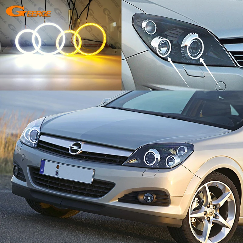 For-Opel-Holden-Chevrolet-Astra-H-Ultra-Bright-Dual-Color-Switchback ...