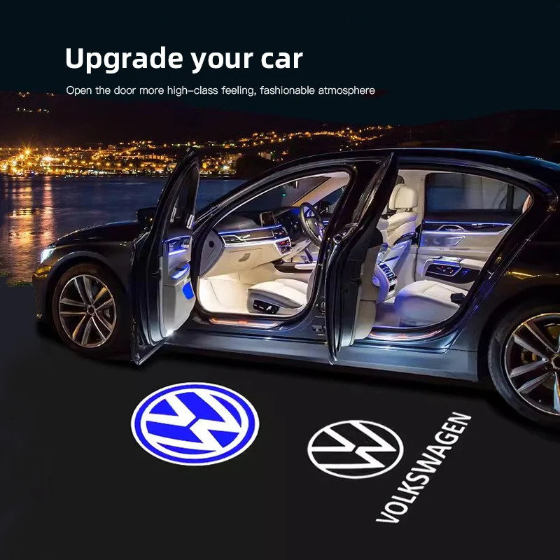 Car-Door-Welcome-Light-Logo-Projector-Lights-Accessories-For-VW-GTI ...
