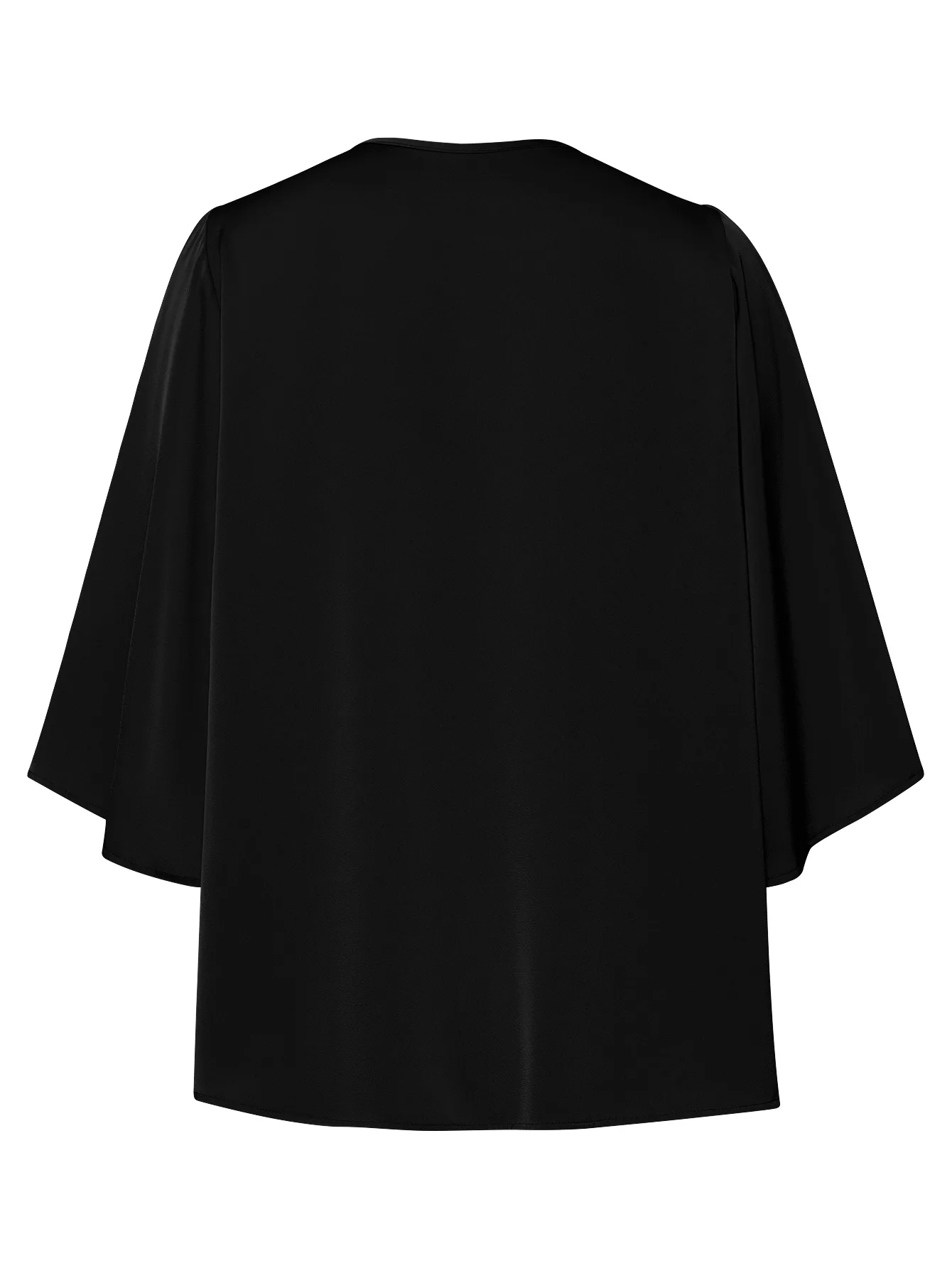 Fashion Half Sleeve V Neck Loose Casual Elegant Blouse