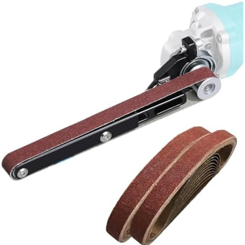 Belt Sander Adapter for Angle Grinder Attachment Pipe Tube Bracket ...