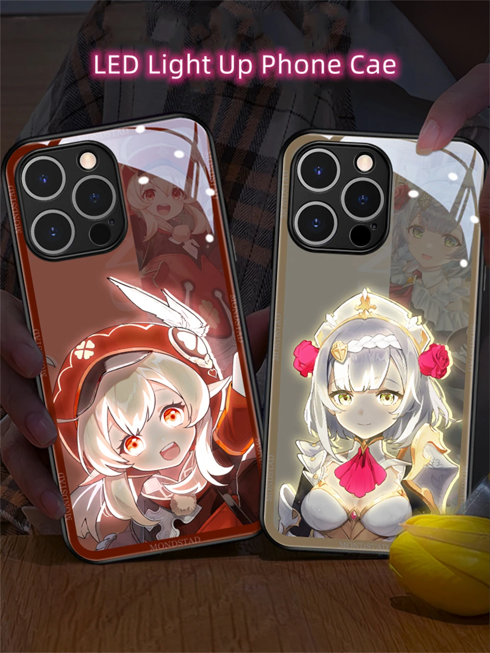 LED Call Light Flash Up Phone Case For Samsung S23 S22 S21 S20 Note 20 ...