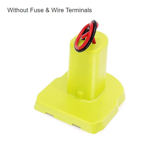 For RYOBI DIY Battery Dock Adapter Power Wheels Adapter for Ryobi ONE+ ...