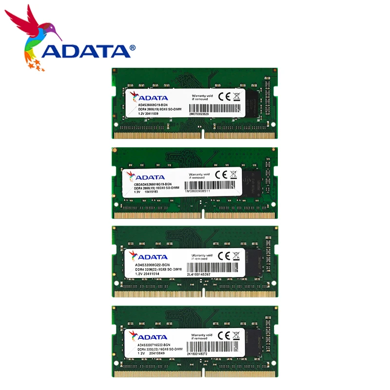 ADATA-Laptop-de-Alto-Desempenho-e-Mem-ria-Notebook-16GB-RAM-DDR4-8GB ...