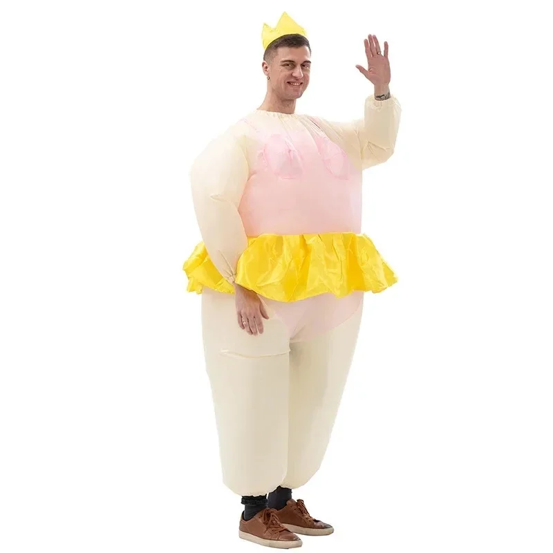 Cartoon-Puppet-Ballet-Inflatable-Suit-Big-Fat-Inflatable-Costume-Stage ...