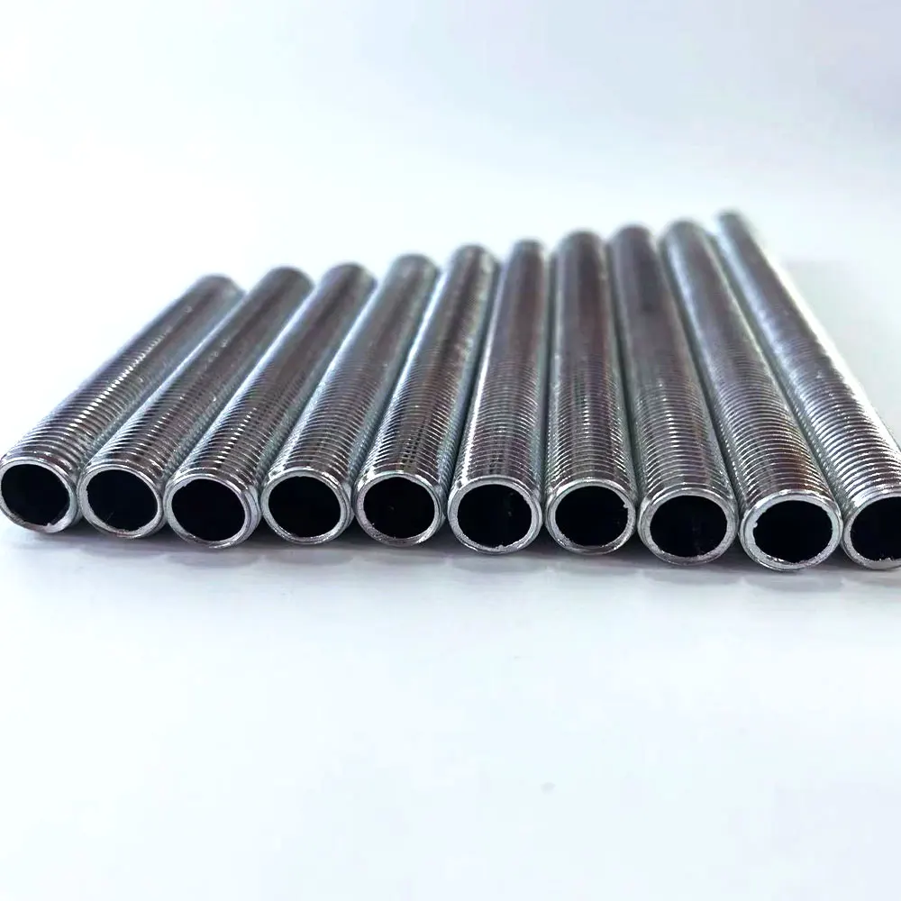 M10 Long Threaded Tube Screw Hollow Iron Tube For Lamp Holder Hollow ...