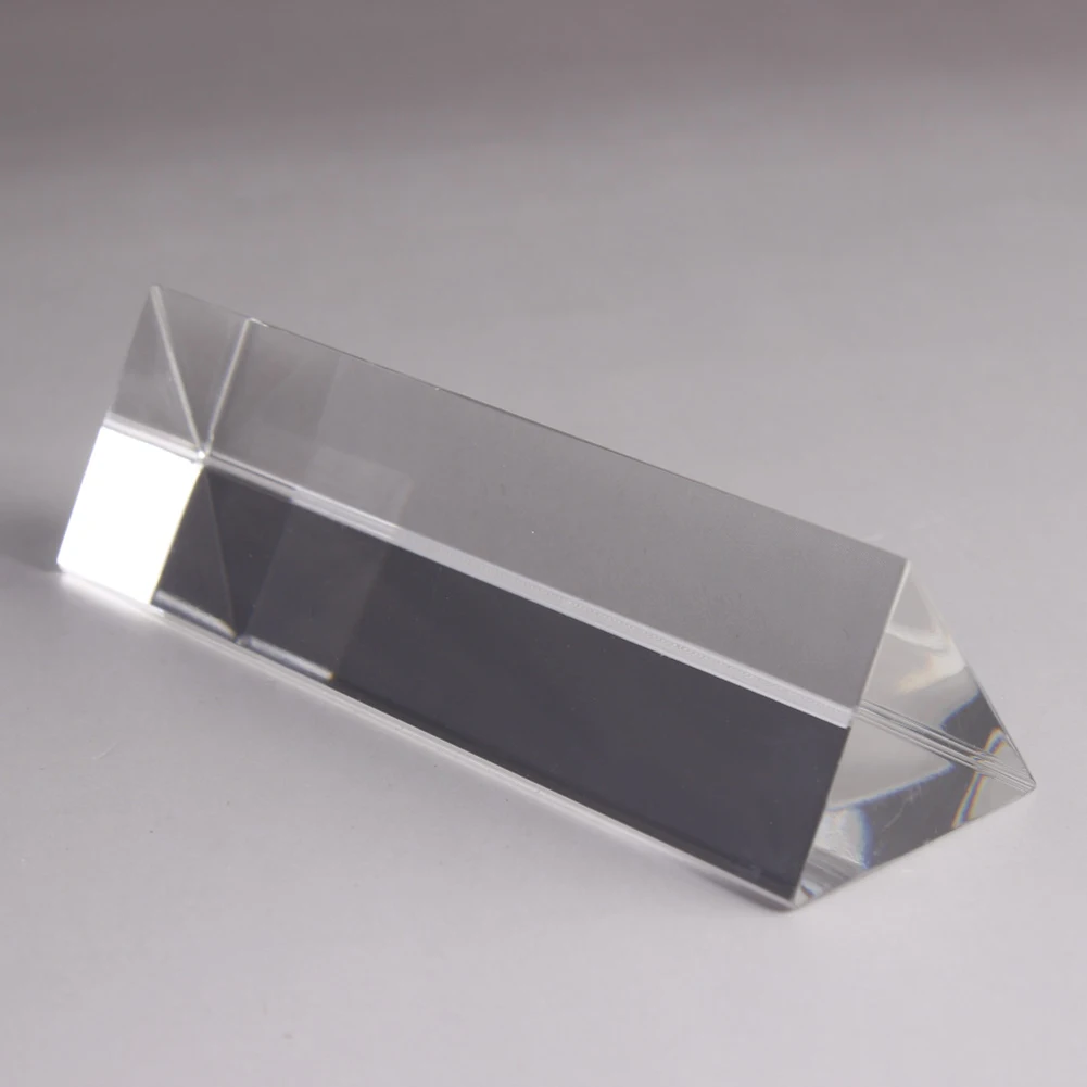 Triangular Prism Optical Prisms Glass Physics Teaching Refracted Light ...