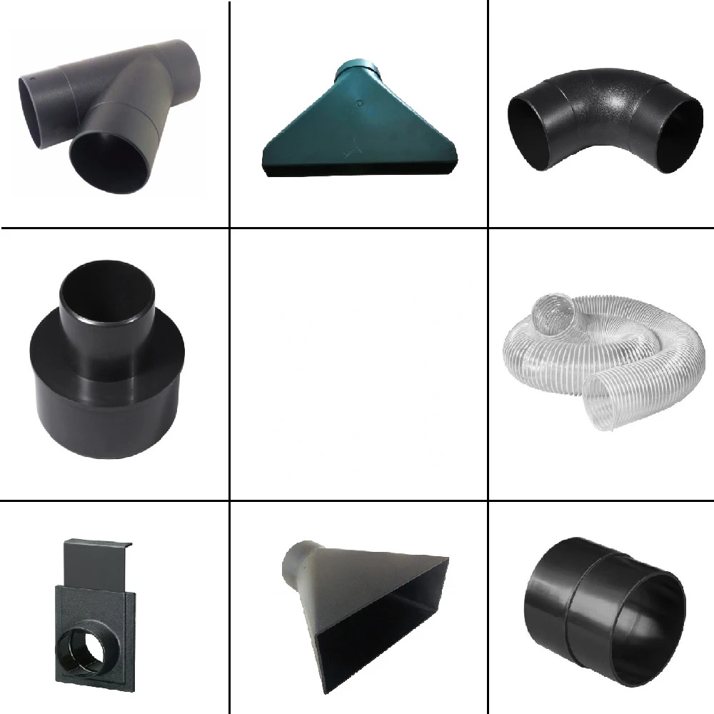 100mm 50mm Dust Collector Accessories Woodworking Duster Connector ...