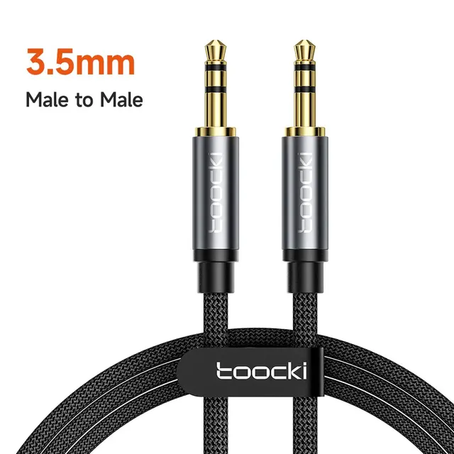 Toocki AUX Cable Speaker Cable 3.5mm Jack Male to Male Audio Cable For ...