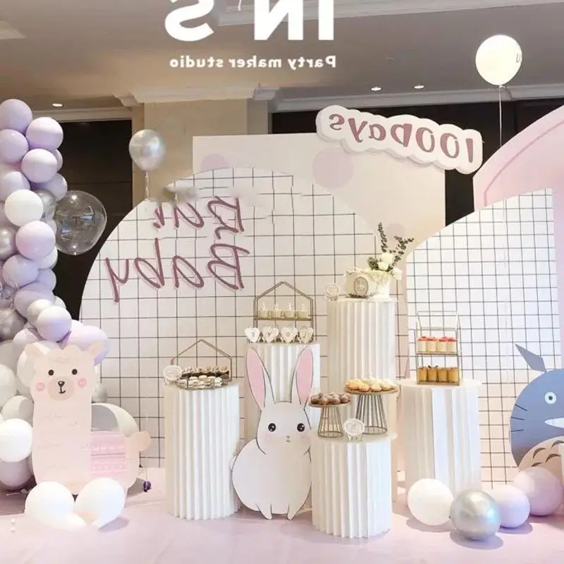 4Pcs-DIY-Dessert-Cake-Table-Stand-Columns-Party-Decoration-Paper ...