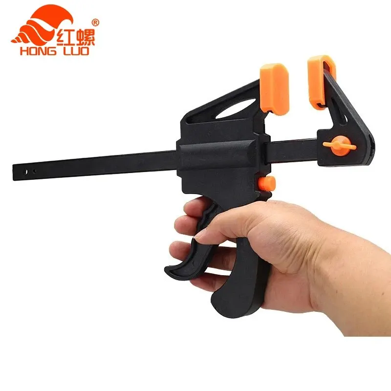 Woodworking-Work-Bar-F-Clamp-Clip-Kit-Quick-Ratchet-Release-Speed ...