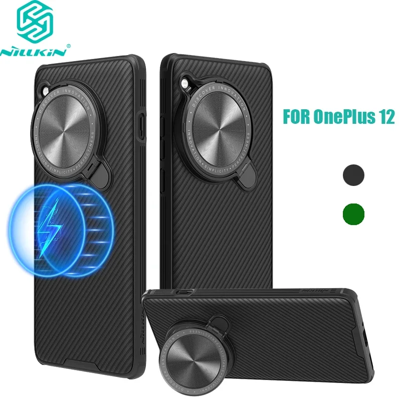 For-OnePlus-12-Magsafe-Case-NILLKIN-CamShield-Prop-Sliding-Camera ...