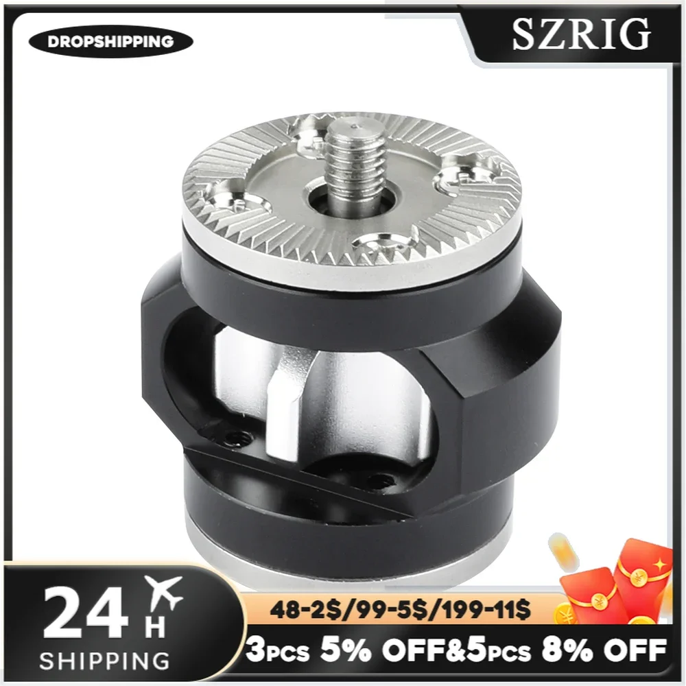 SZRIG-Double-ARRI-Rosette-Extension-Mount-With-M6-Male-Female-Thread ...