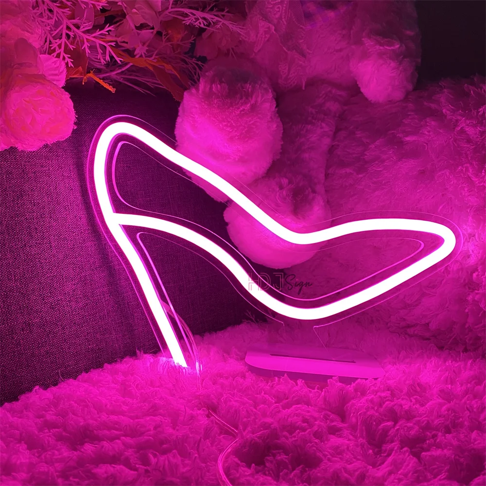 High-Heels-Led-Neon-Lights-Sign-Home-Room-Wall-Decor-Desk-Table-Bedroom ...