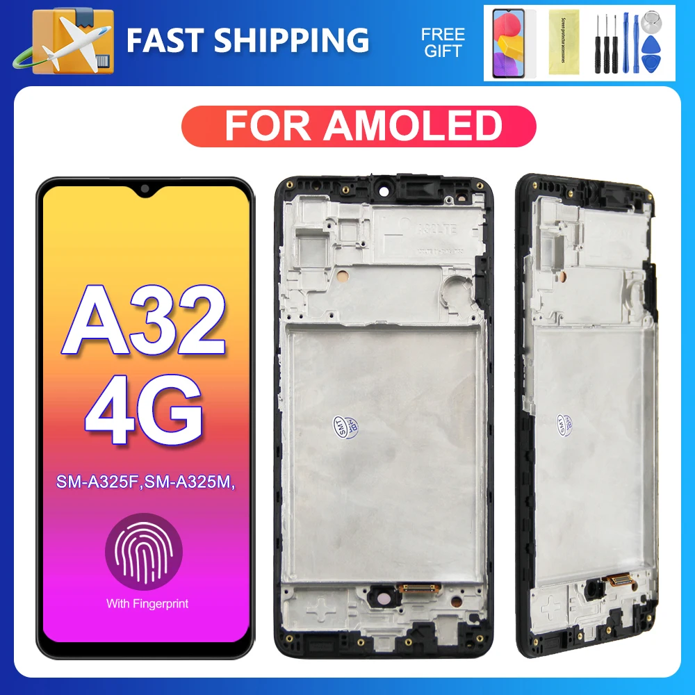 A32-4G-For-Samsung-6-4-For-AMOLED-A325-A325F-A325F-DS-A325M-A325N-LCD ...