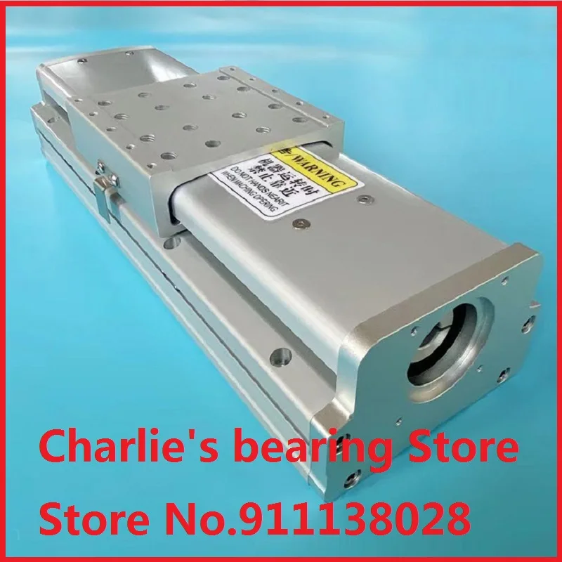 125 wide fully enclosed linear guide rail slide/ball screw slide/linear ...