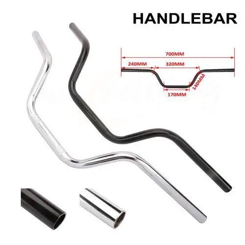 Motorcycle-Handlebar-22mm-7-8-Retro-Drag-Iron-Hand-Bar-For-Harley-HONDA ...