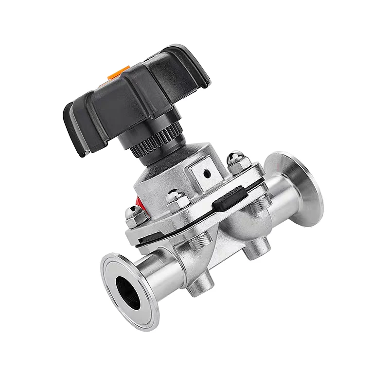 19mm 25mm 32mm 51mm Stainless Steel Quick Install Diaphragm Valve 316L ...
