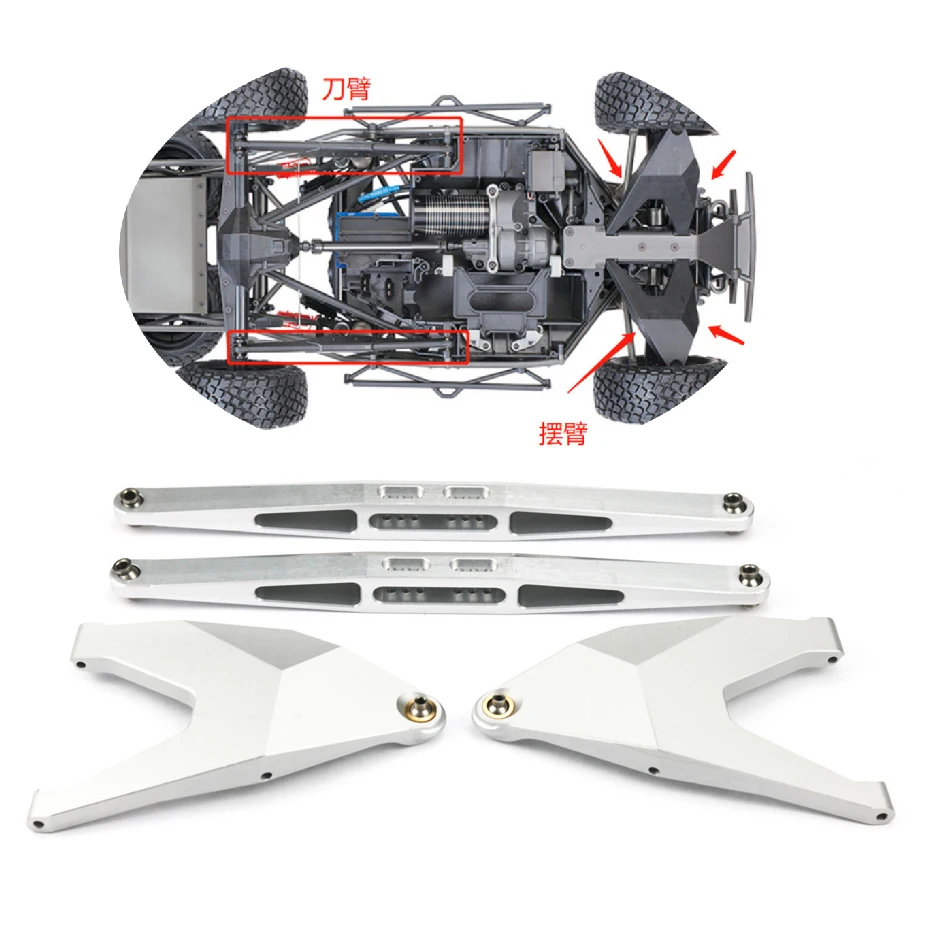 Aluminum-alloy-Front-And-Rear-Lower-Suspension-Arms-OP-Swing-Arm-Pull ...