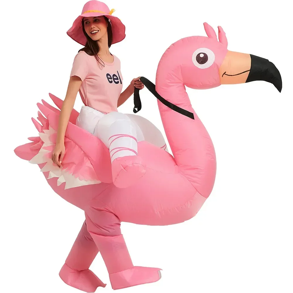 Flamingo-Inflatable-Costume-Christms-Mascot-Halloween-Costume-for-Women ...