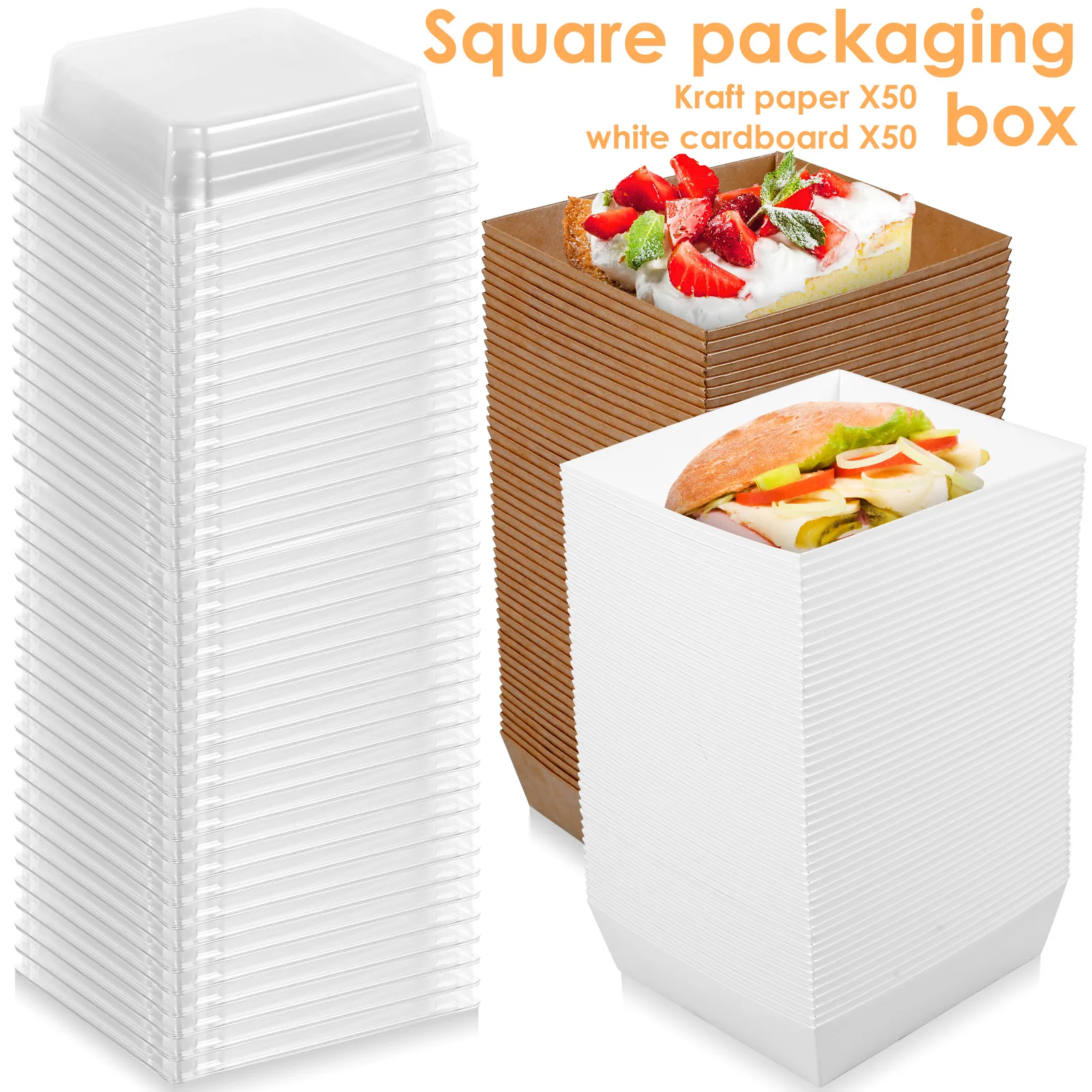 50Pcs-Paper-Dessert-Boxes-with-Clear-Lids-20oz-Reusable-Charcuterie ...