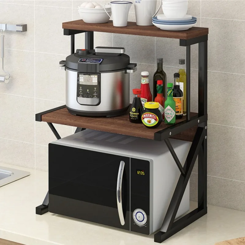 Microwave-Oven-Rack-Shelf-Kitchen-Countertop-Oven-Rack-Organizer ...