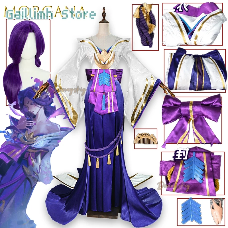Spirit Blossom Morgana 코스프레 의상 Costume Anime Outfit Full Set 코스프레 의상 ...