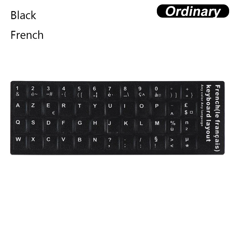 Computer Case Mods, Stickers & Decals AZERTY Label Stickers For French ...