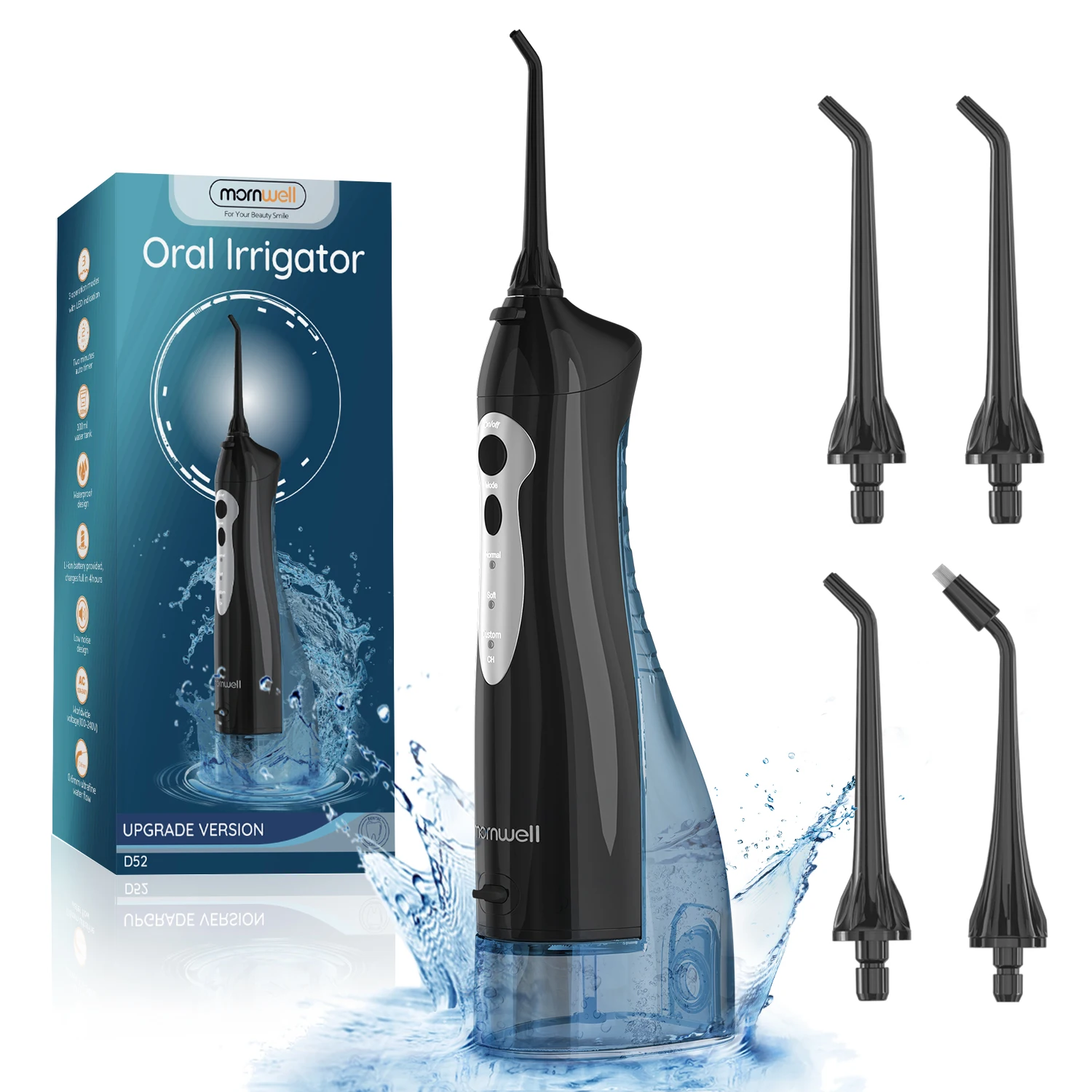 Mornwell-D52-Pro-Water-Flosser-Portable-Oral-Irrigator-Household ...